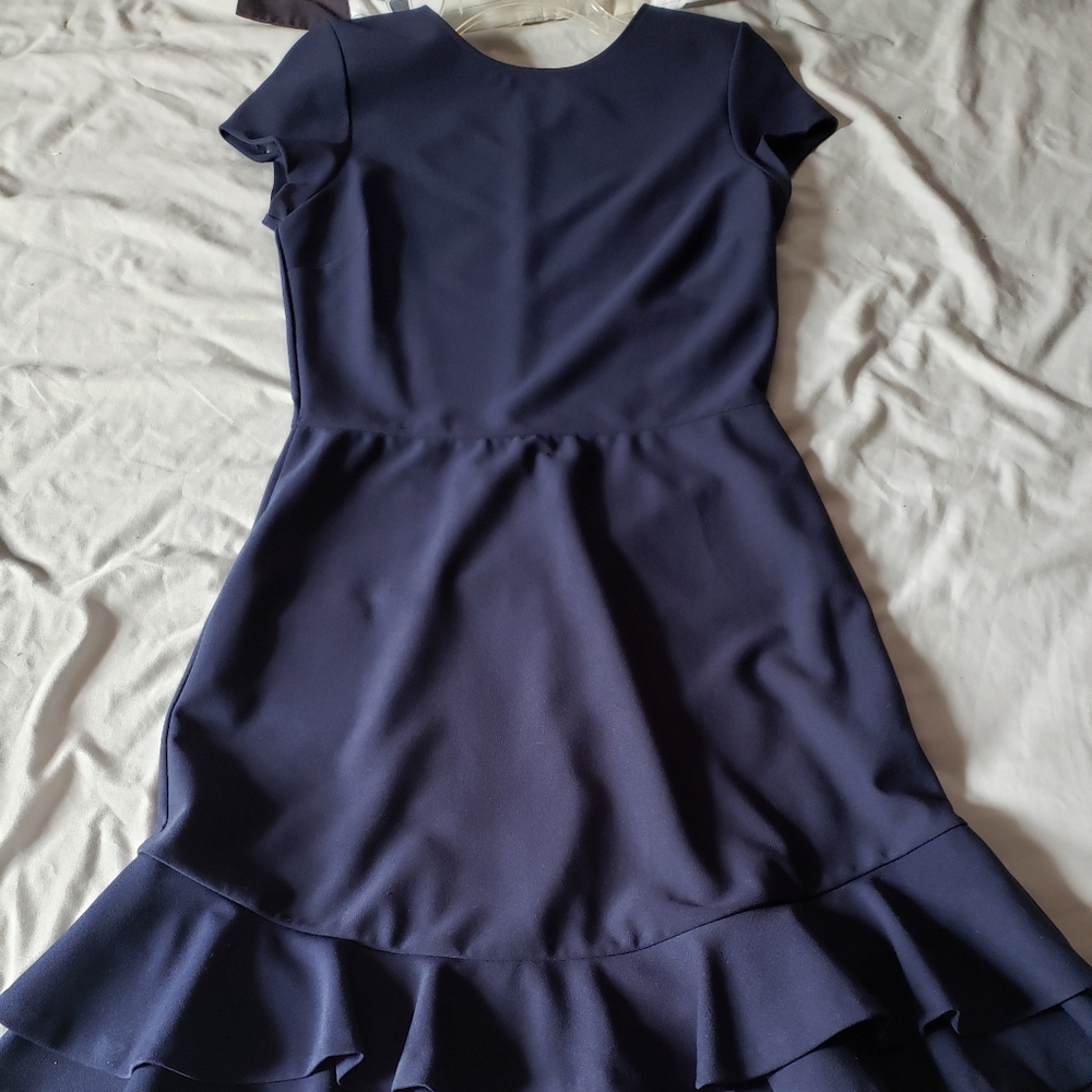 Navy Blue Dress - Gem